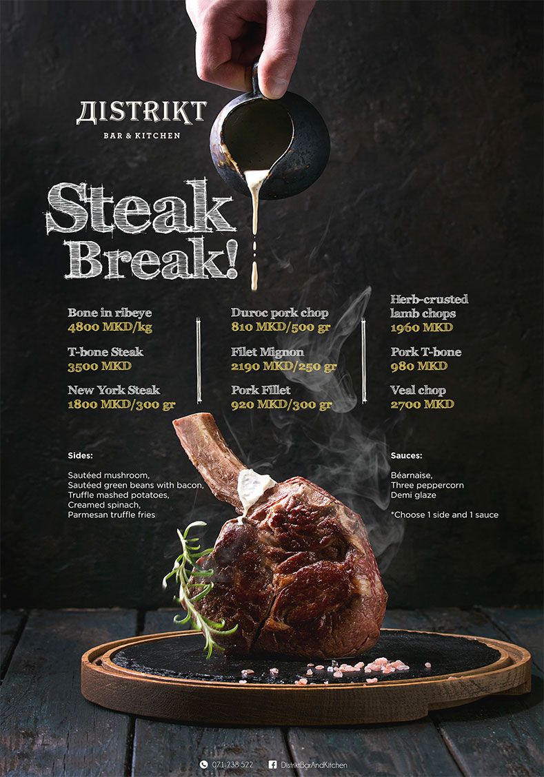 Distrikt Bar & Kitchen - Skopje | Restorani.mk